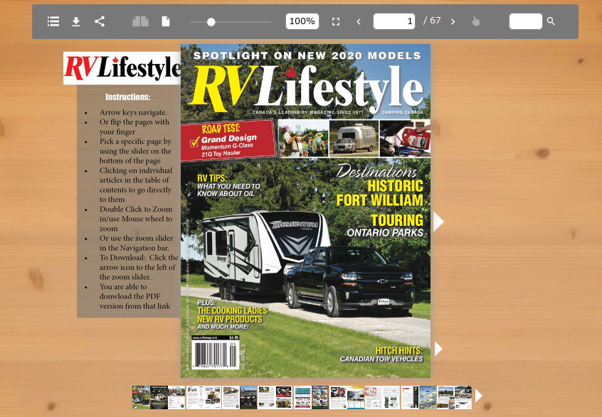 RV Lifestyle Magazine 48-5 Complimentary Offer | RV Lifestyle Magazine