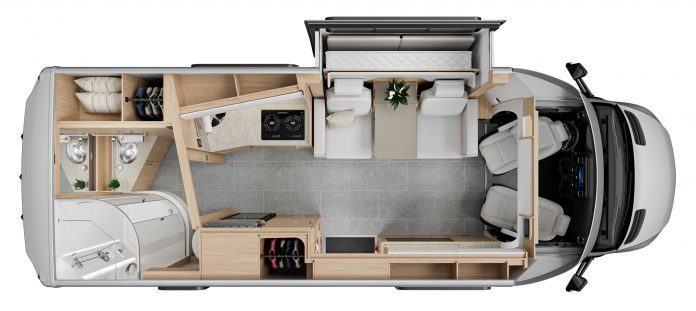 Leisure Travel Vans – Next-Generation Murphy Bed Lounge Models | RV ...