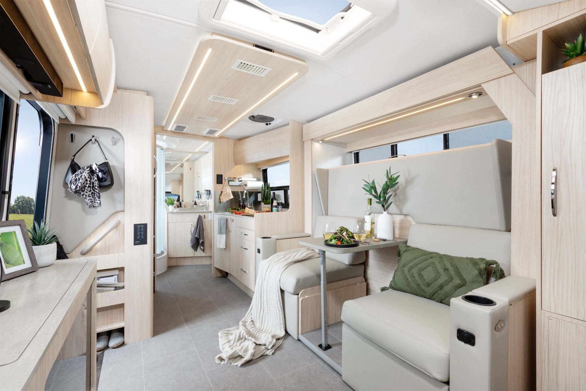 Leisure Travel Vans – Next-Generation Murphy Bed Lounge Models | RV ...
