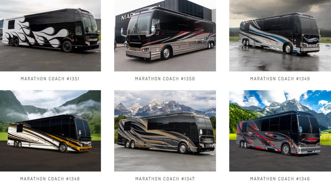 Prevost H3-45 Motorhome Features Fuel Efficiency and Aerodynamic ...