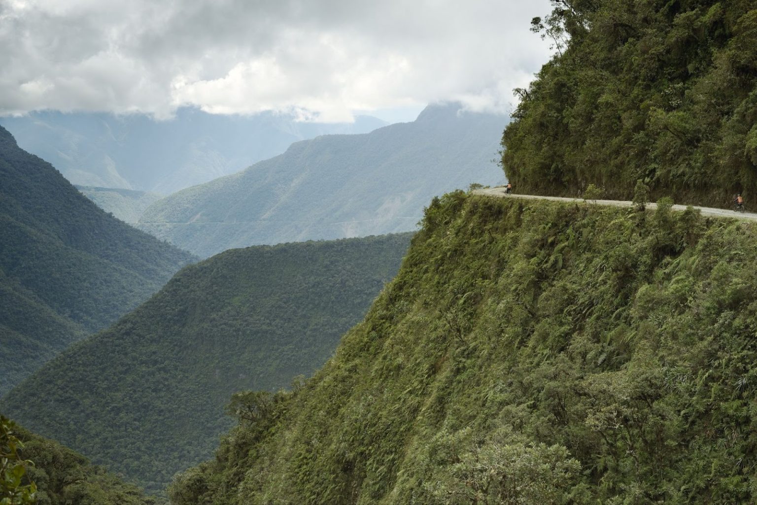 Fabelhafte Yungas Road Bolivia Ebenbild